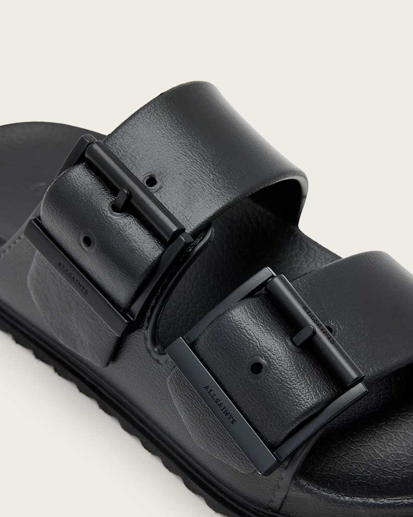Sian EVA Buckle Sandals Black | ALLSAINTS